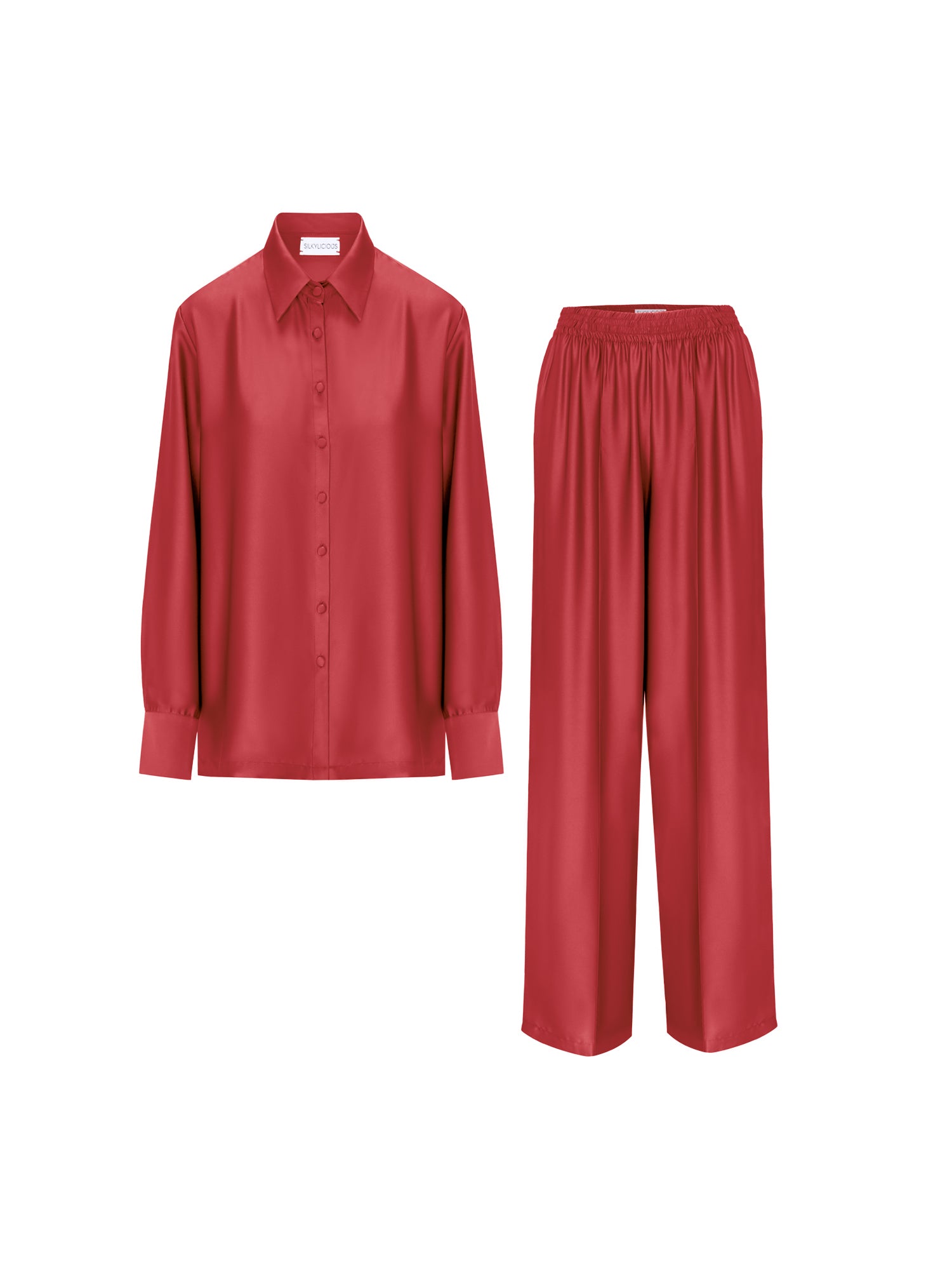 Red Fiora Set – SILKYLICIOUS